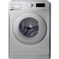 Ustores | Indesit Front Load Automatic Washing Machine, 7 KG, Silver